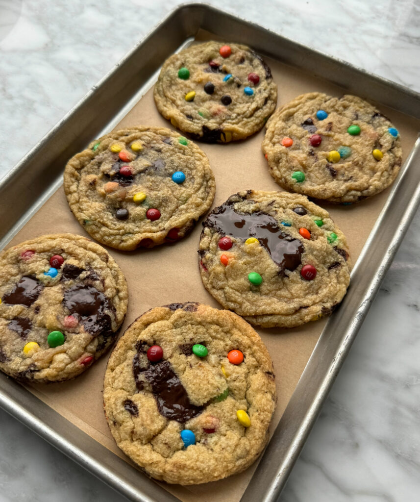 M & M Chocolate Chunk Cookies – RUE FIG